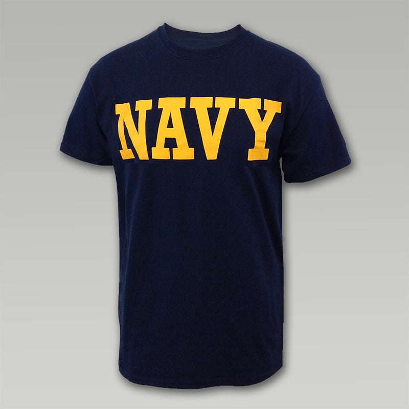 U.S. Navy T-Shirts: Navy Core T-Shirt in Navy/Gold | Men's T-Shirts